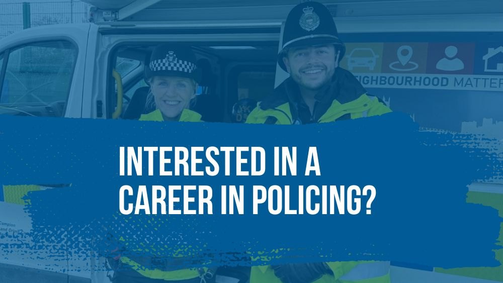 Upcoming Force Recruitment Events | Join The Police